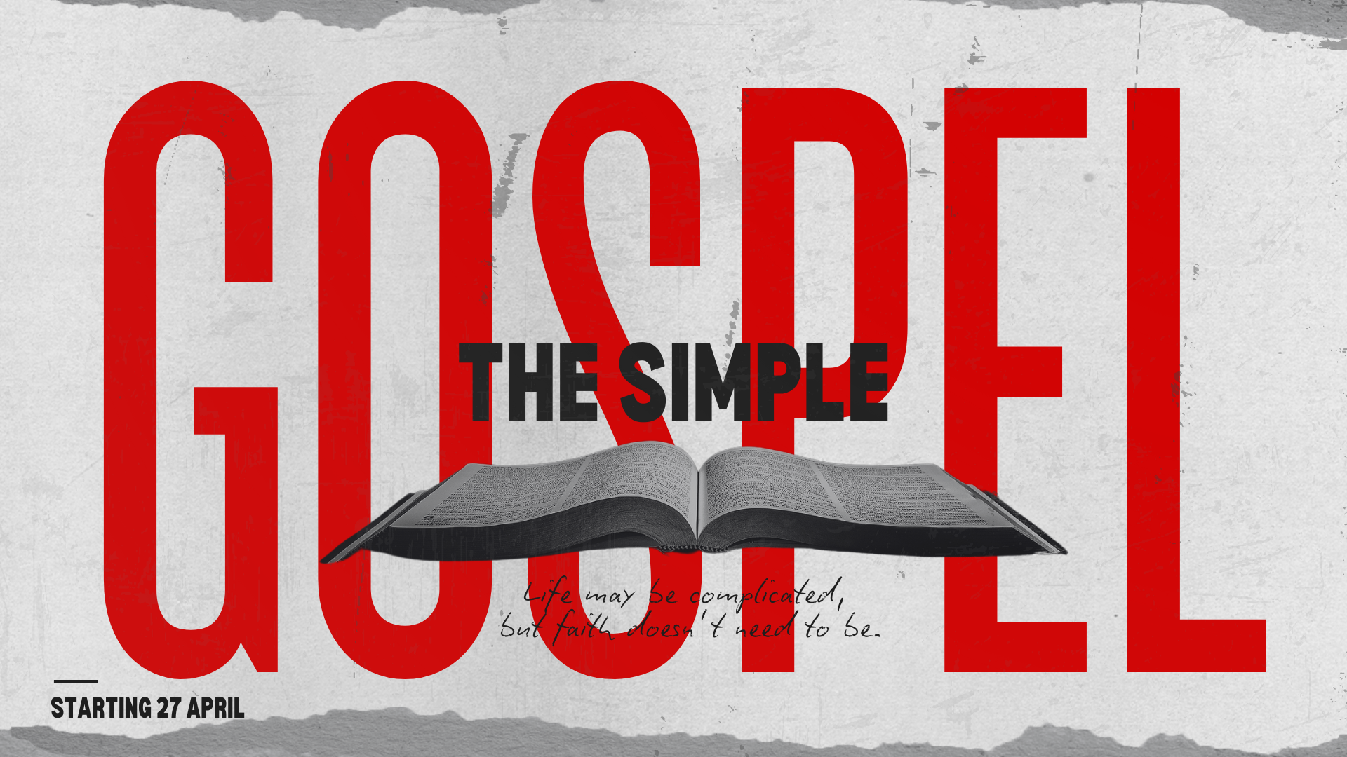The Simple Gospel: A 7-Day Devotional – THE LINC COLLECTIVE
